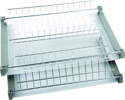 Chine le chrome convenable d'accessoires de cuisine de support de plat de 400mm a fini l'acier à vendre