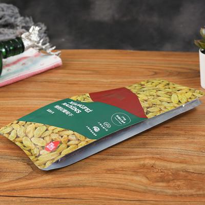 China quadrilátero de empacotamento personalizado reforço dos sacos do lado dos feijões de café 12oz que sela sacos de plástico feito-à-medida à venda