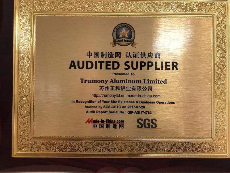 SGS - Trumony Aluminum Limited
