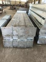 Quality Bolted Galvanized H Section Steel structure Retaining Wall beam Weather Resistance for sale