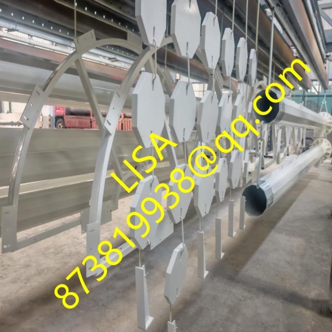 Additional product image showing high mast pole installation