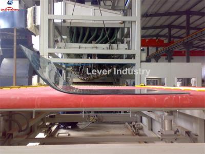 Cina Vetro di forma del congelatore che tempera la macchina piegatubi di vetro del congelatore della fornace in vendita
