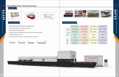 Cina La forma del congelatore ha temperato la fornace suburbana a macchina di vetro rv in vendita