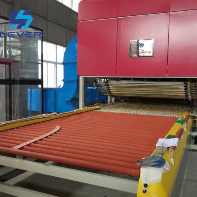 China Flache u. verbiegende ausgeglichenes Glas-Maschine Toughened Ofenofen mildernd zu verkaufen