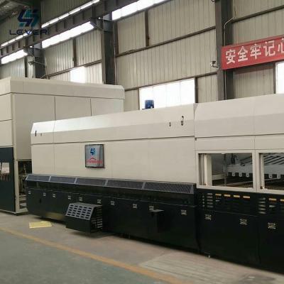 China Flaches u. verbiegendes Glas, welches das Ofenbiegungsglas mildert elektrischen Maschinenofen der Industriegas mildert zu verkaufen