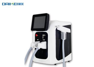 Cina 2 in 1 macchina portatile di depilazione del laser di Epilator dei capelli del laser IPL del commutatore del laser Q del ND Yag in vendita