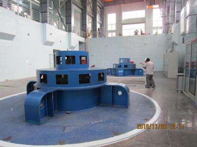 China Turbina hidráulica de Francisco del eje vertical, la eficacia alta 100kw Francisco - mecanografíe la turbina del agua en venta