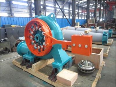 China Turbina hidráulica horizontal de Francisco de la eficacia alta, turbinas horizontales de 50MW Francisco en venta