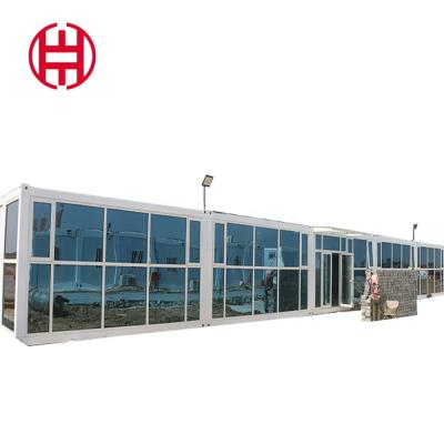 China Zontop Steel Structure Sandwich Panel Material And Hotel Use Luxury Prefab Houses Container House Tiny House for sale