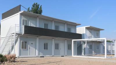 China Zontop Container House Custom Roof Stairs Luxury Prefabricated Houses Container Homes Prefab Houses for sale