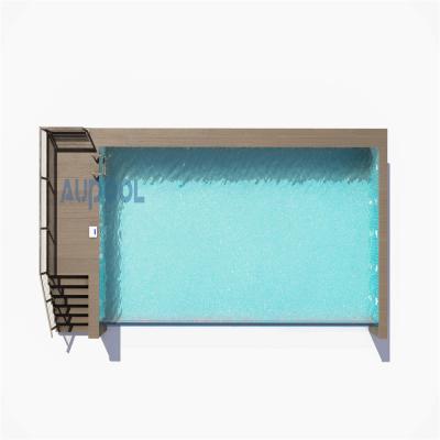 Cina Tavola acrilica per piscina esterna con flessibilità di dimensioni personalizzate in vendita
