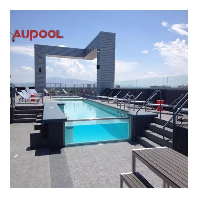 Cina Parete acrilica della piscina spessa 100 mm con tecnologia di polimerizzazione termostatica a secco in vendita