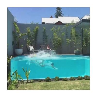 Cina Giardino della villa personalizzato piscina acrilica esterna di grandi dimensioni con foglio di pannello in vendita