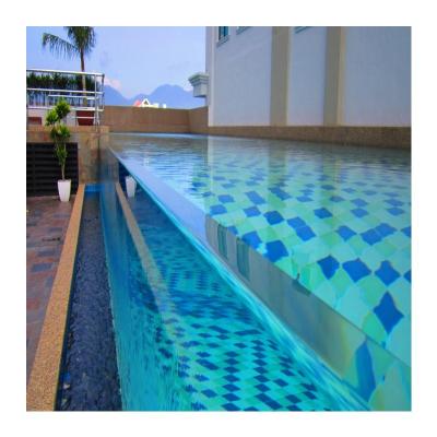 Cina Piscina acrilica a temperatura costante e secca polimerizzata per villa privata in vendita