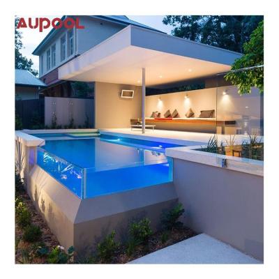 Cina Piscine integrate prefabbricate in acrilico lucite su misura per abitazioni private in vendita