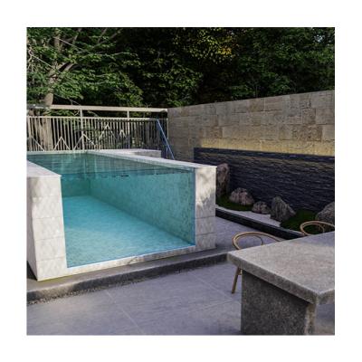 Cina Facile installazione Plexiglass acrilico piscina prefabbricata con vantaggio di montaggio rapido in vendita