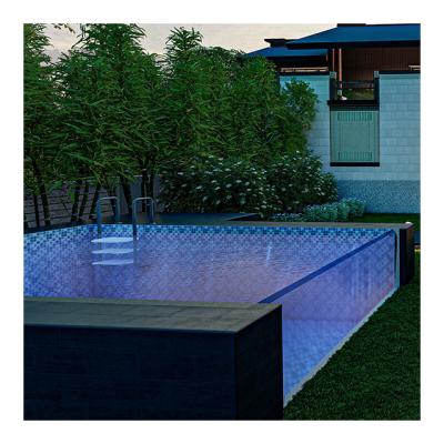 Cina Hotel piscina prefabbricata con pompa Fliter e accessori all'aperto sopra terra in vendita