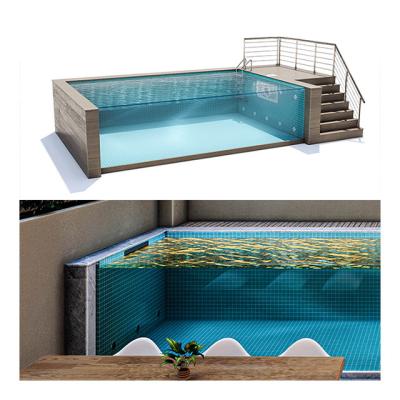 Cina Sport per la famiglia Piscina a telaio con costruzione in acciaio inossidabile in vendita