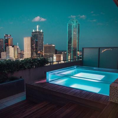 Cina Piscine acriliche ad alta trasmissione luminosa per la distribuzione di ville e jacuzzi in vendita