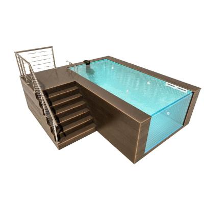 Cina AUPOOL Cortile infinito Resistenza all' allenamento Piscina non ingiallita da 30 anni in vendita