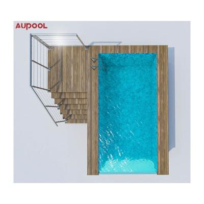 Cina Spa in vetro esterno sopra le piscine trasparenti foglio acrilico per la flessibilità del design della piscina in vendita
