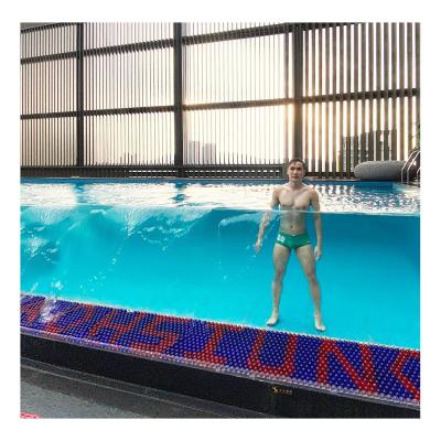 Cina Piscine esterne acriliche con parete trasparente in vendita