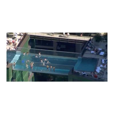 Cina Acrilico vetro finestra vista piscina in fibra di vetro per portabile casa giardino esterno nuoto in vendita