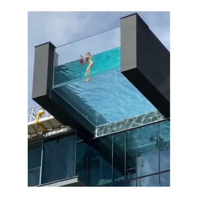 Cina 100% Purezza Alta durezza superficiale Sopra terra Finestra Acrilica Chiara Casa Piscina in vendita