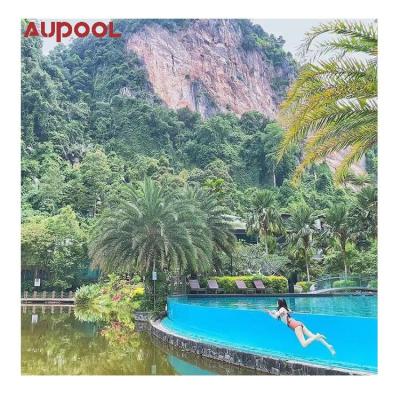 Cina Formazione all'interno e all'esterno Struttura in acciaio mobile Piscine durevoli Dimensioni personalizzate in vendita