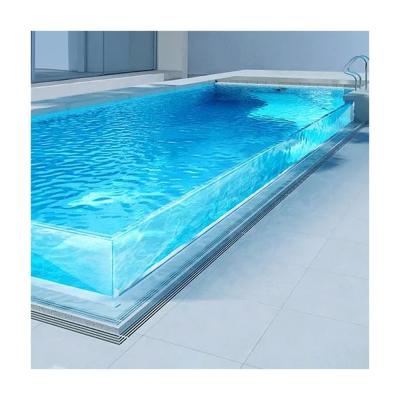 中国 室外ガラス繊維プール 密度 1.19-1.20kg/cm3 高光伝達 93% 販売のため
