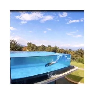 中国 アクリルプールで清潔な水と低保養のためのプリファブプールフィルターシステム 販売のため