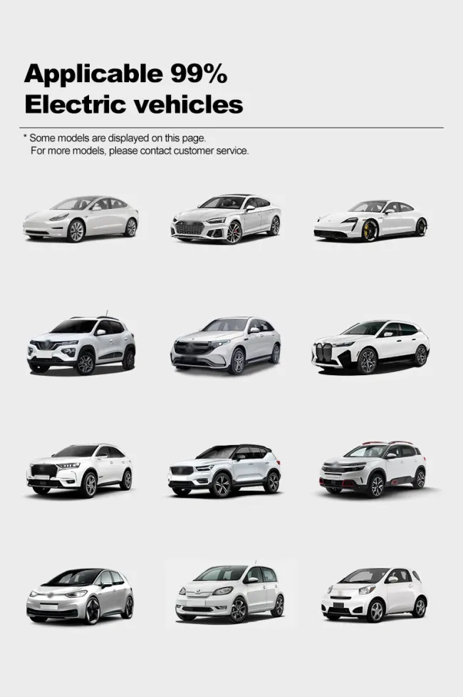 Mode 2 Single Three Phase Type2 CE TUV 220V 7kw Ocpp 1.6 WiFi Home Load Balancing Smart EV Charger Car Charging