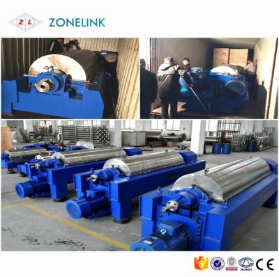 중국 ZONELINK 디칸터 원심분리기 CE와 함께 폐수를 위한 기름 분리기 판매용