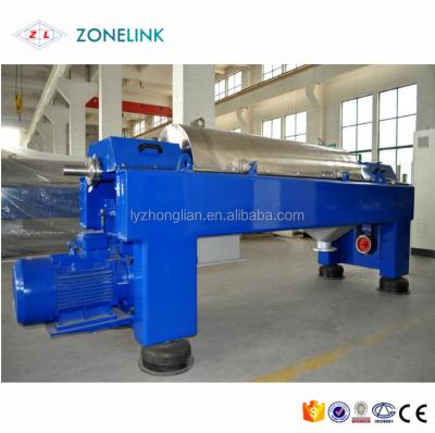 중국 ZONELINK 디칸터 원심분리기 CE와 함께 폐수를 위한 기름 분리기 판매용