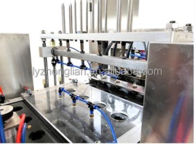 중국 Manufacturing Plant Popcorn Cup Filling and Sealing Machine with 2-10 Filling Heads 판매용