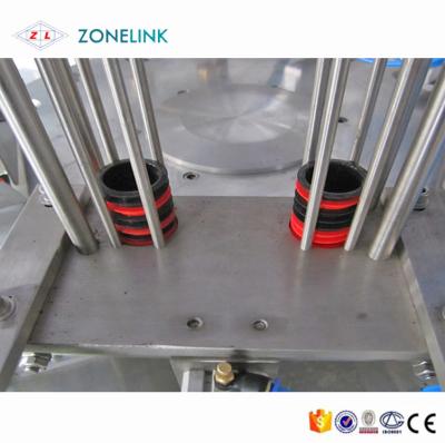 중국 Manufacturing Plant Popcorn Cup Filling and Sealing Machine with 2-10 Filling Heads 판매용