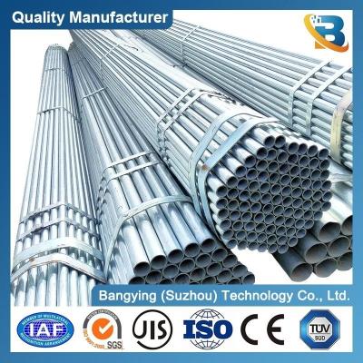 China Voorgegalvaniseerde gelaste A53 A106 zachte staalpijp met 40-600 GM/M2 zinkcoating Te koop
