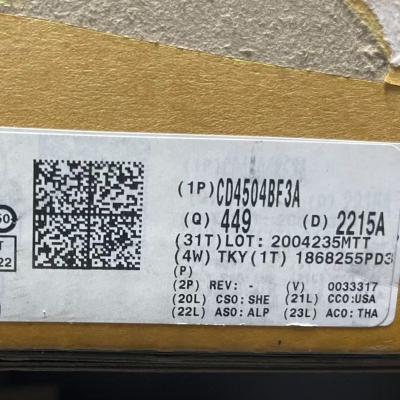 Cina Circuito CMOS TTL del dispositivo spostatore del livello di tensione di CD4504BF3A al CMOS 6-CH in vendita