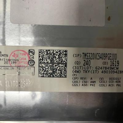 Cina Processore audio IC 144-LQFP di TMS320VC5409PGE100 DIG SIG 100mhz in vendita