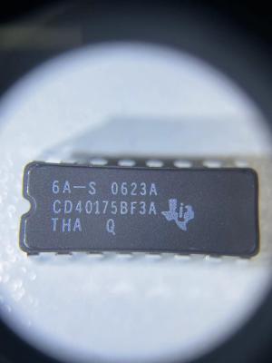 Cina Chip D-TYPE FL di IC a semiconduttore del QUADRATO di CD40175BF3A CD40175B mil CMOS in vendita