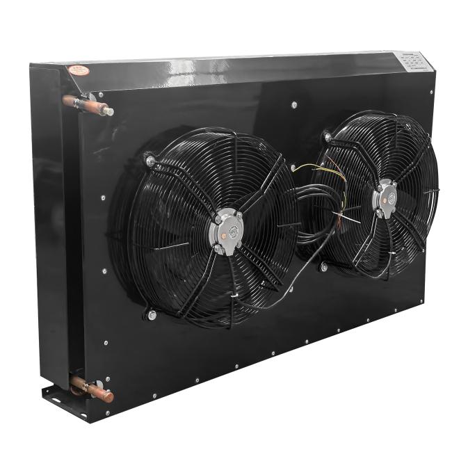 Close-up of H-type coil configuration