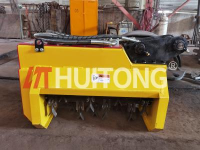 China excavator flail mower 3-5ton excavator lawn mower mini excavator flail mower hydraulic flail mower for mini excavator for sale