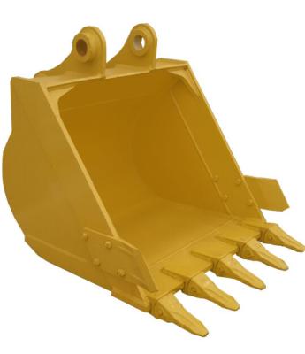 China Alloy Steel Custom Excavator Buckets Yellow ColorGeneral Purpose Long Service Life for sale
