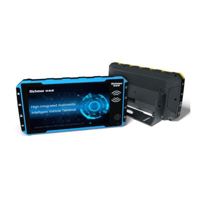 Китай 7 дюймовый сенсорный монитор для Android Linux Car 1080P разрешение 4G AHD ADAS DSM Mobile DVR продается