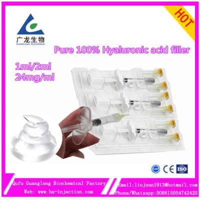 China 1ml competitive price Beauty sterile injectable face lift facial hyaluronic meso filler injectable for sale