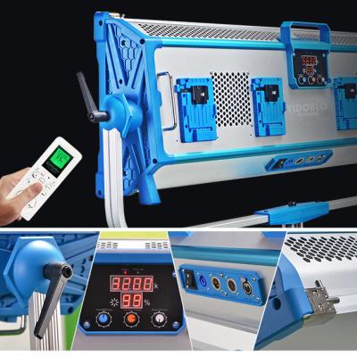 중국 500W 바이컬러는 APP 제어와 10이지 사전 설치 효과로 스튜디오 제어판 소프트 라이트를 주도했습니다 판매용