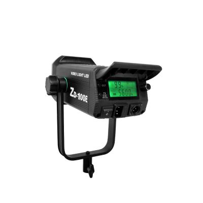 중국 COB 스포트라이트 듀얼 컬러 온도는 산업 촬영 조명에 적합한 램프 쉐이드 브래킷 100w와 일치 할 수 있습니다. 판매용