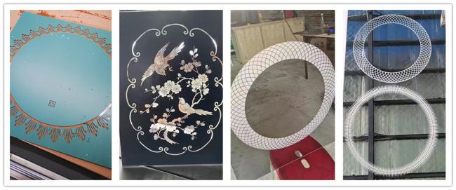 High-Precision CNC Glass Mirror Aluminium Bandmirror Channel Machine