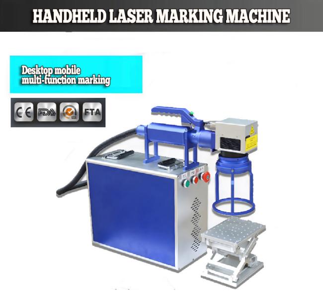 20W 30W 50W Handheld Laser Marking Machine Marking Tyre
