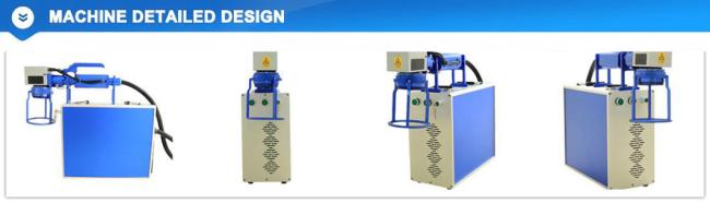 20W 30W 50W Handheld Laser Marking Machine Marking Tyre